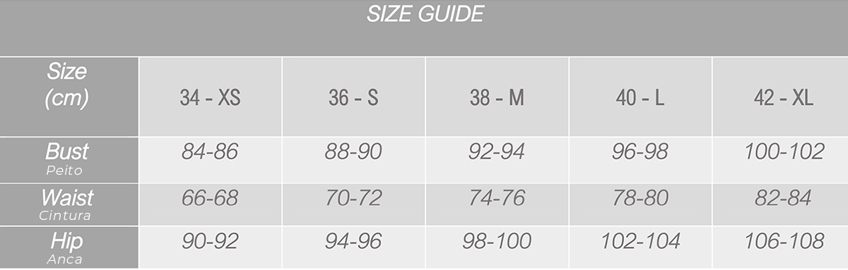 WEST VALLEY | Size Guide